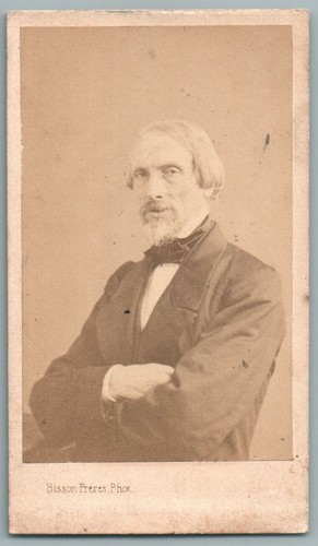 CDV Homme nommé Napoléon Frédéric Tournier né 1809 Photo ancienne ...