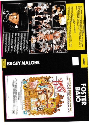 JAQUETTE VHS (seule) : ALAN PARKER - BUGSY MALONE | eBay