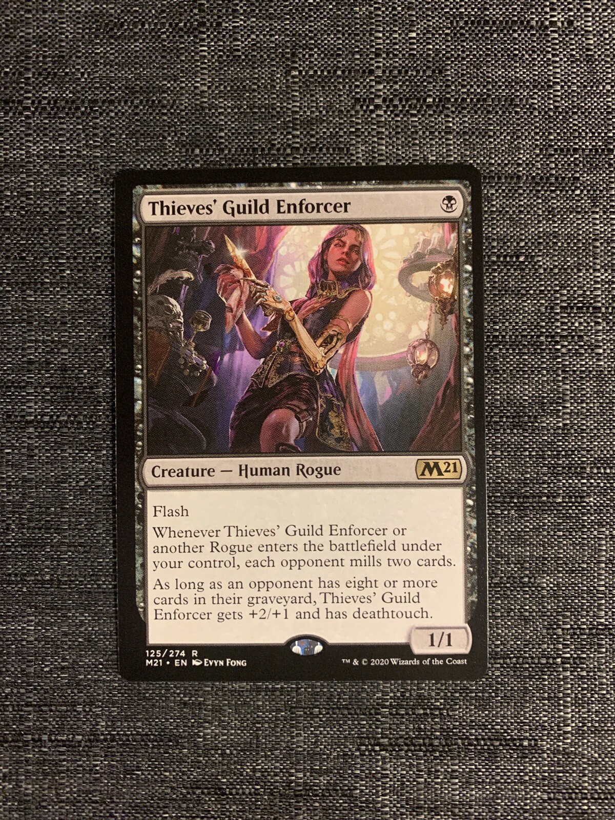 Thieves' Guild Enforcer | NM | M21 | MTG Magic The Gathering | eBay