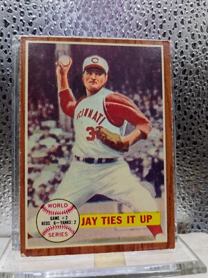 1962 Topps - World Series Joey Jay #233 | eBay