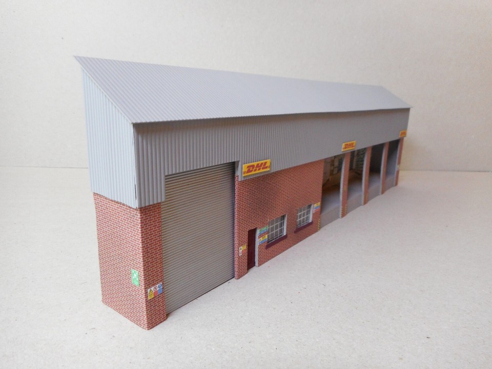 OO Gauge Industrial Building Model Railway | eBay UK