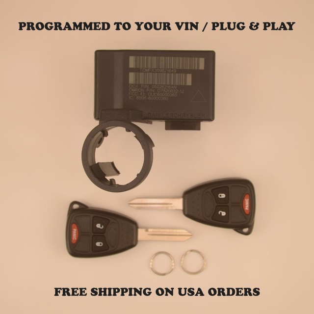 11 12 2011 2012 Jeep Patriot Ignition Switch W/immobilizer No Key OEM ...