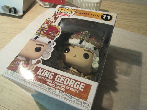 King George Broadway Hamilton Funko Pop, #11, very nice. | eBay