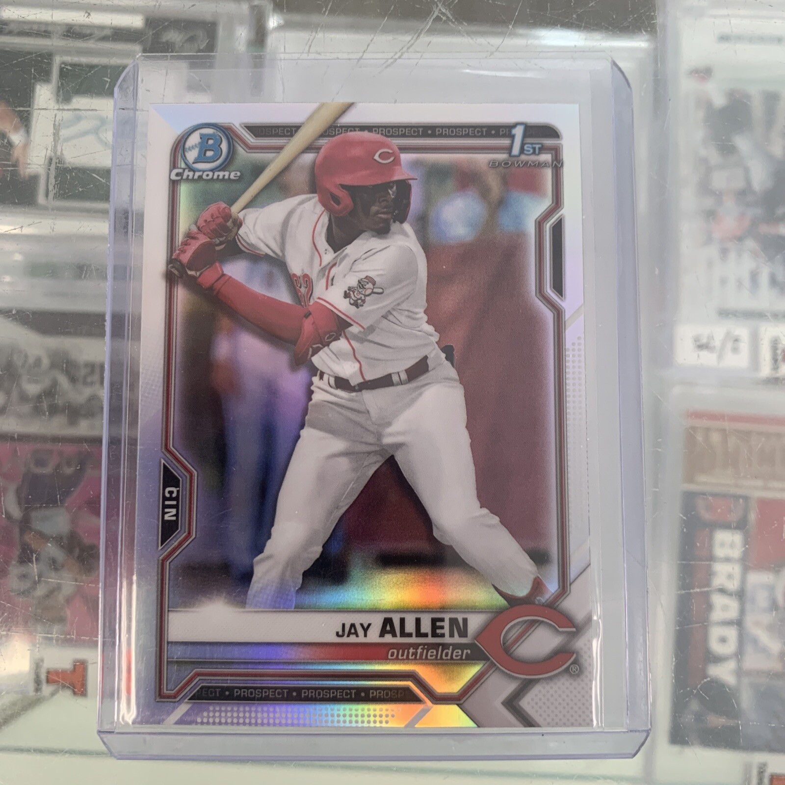 2021 1st Bowman Chrome Draft Sky | Jay Allen | Refractor | #BDC11 ...