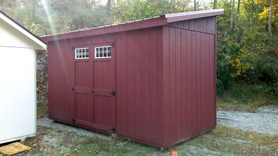 Shed, Storage 7x14 Lean-to Style | eBay