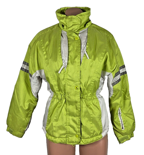 Vintage 90s Extreme Limit Jacket 14-16 Large Youth Nylon Shell Lime ...