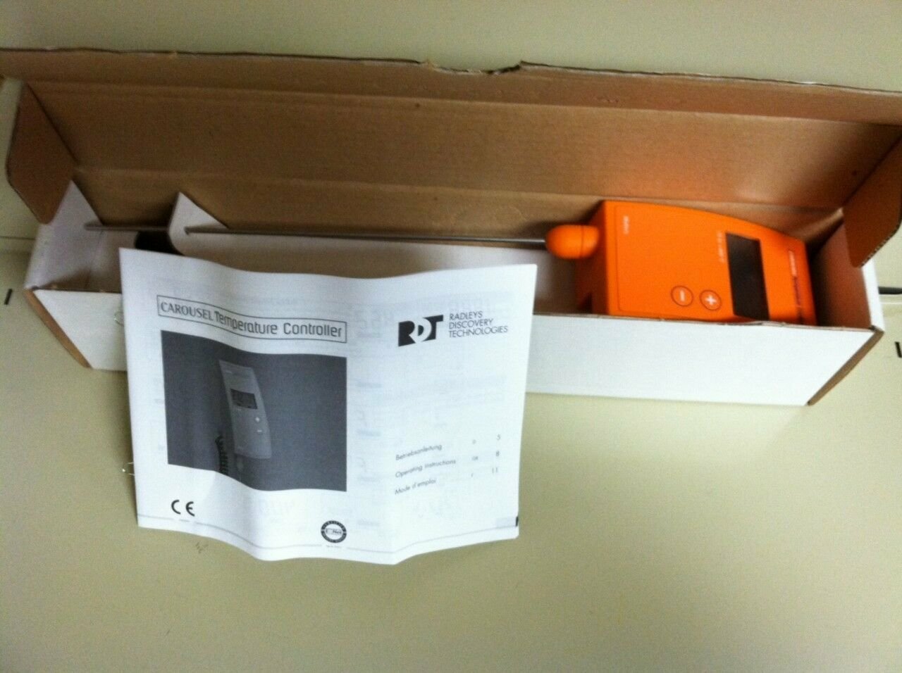 Radleys TEMPERATURE CONTROLLER 12 Parallel CAROUSEL Synthesizer NEW ...