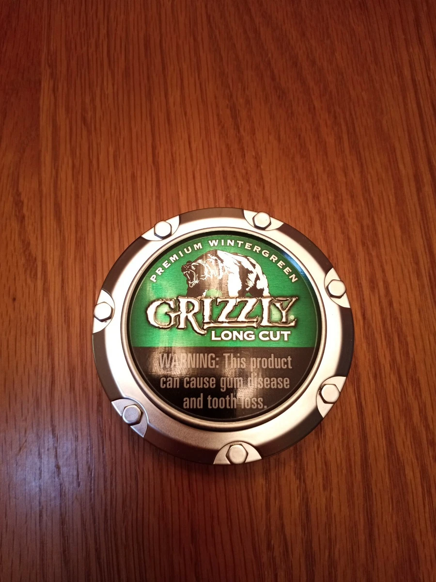 Grizzly Tobacco Cans