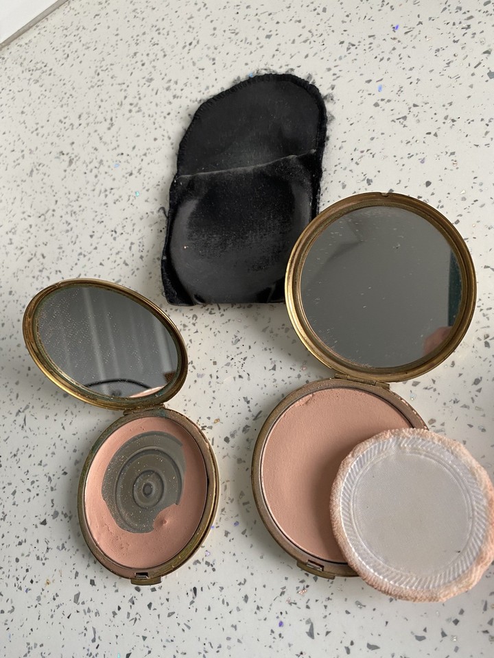 TWO STRATTON VINTAGE POWDER COMPACTS | eBay UK