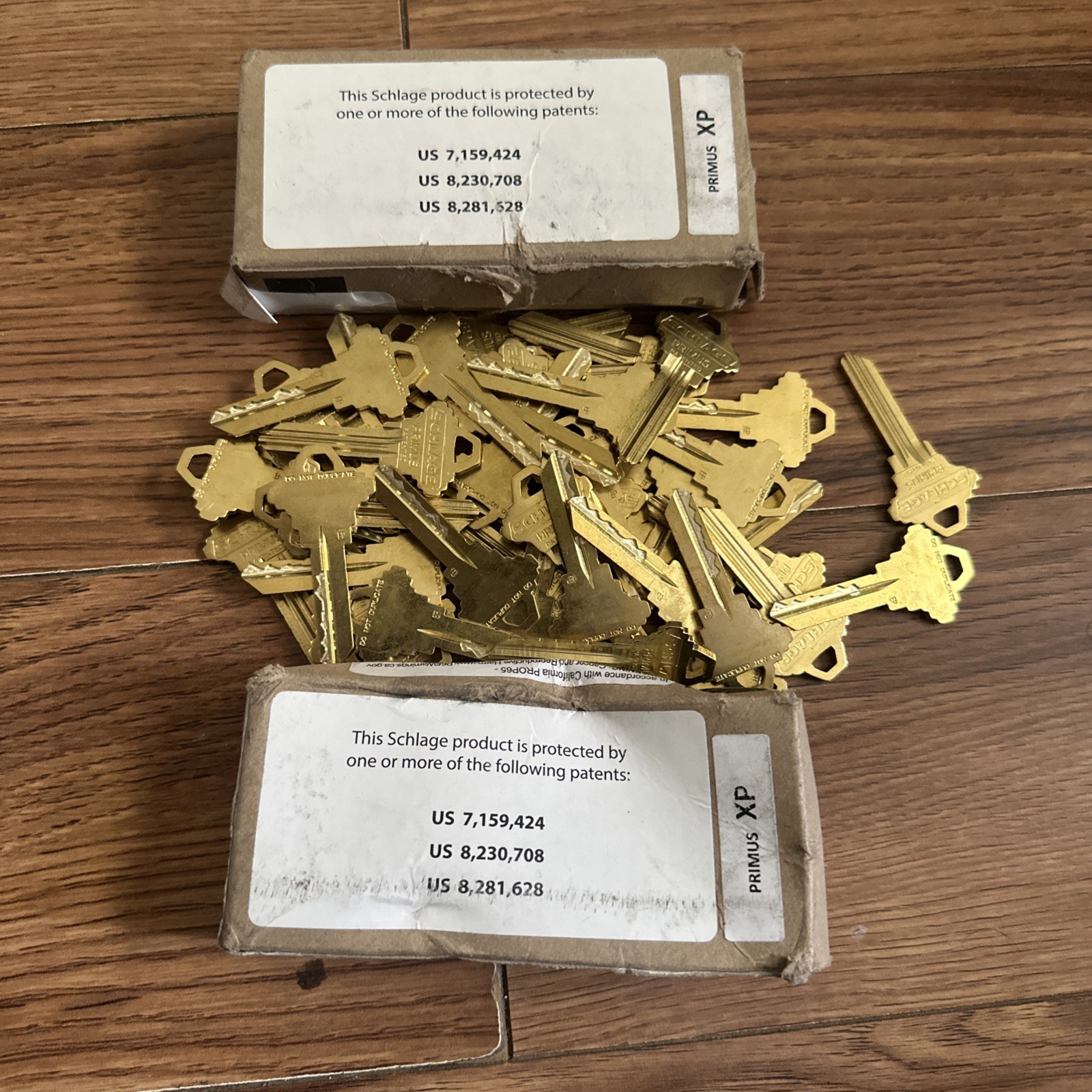 (LOT OF 144) Schlage Primus Level 1 Key Blanks- 35-157 468 EP KEYWAY ...