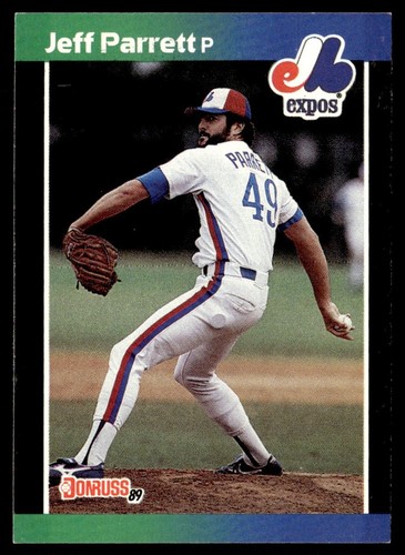 1989 Donruss Jeff Parrett Montreal Expos #334 | eBay