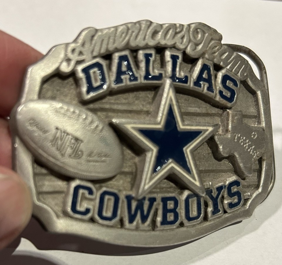 Vintage America’s Team NFL 1995 Dallas Texas Cowboys NFL Belt Buckle ...