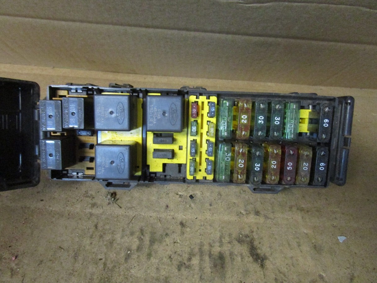 1996 Ford Ranger Fuse Box Diagram Fuses Fuse Specification Chart