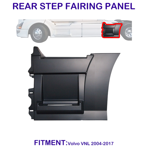 Rear Step Fairing Panel for Volvo VNL 2004-2017 Driver (LH) Side /33.46 ...