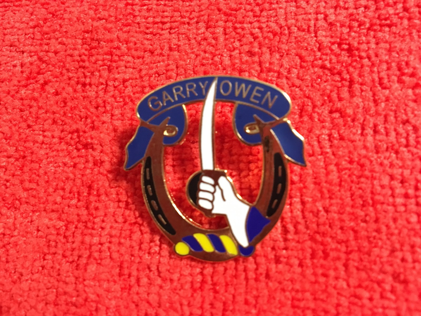 GARRY OWEN US 7TH CAVALRY HAT PIN | eBay