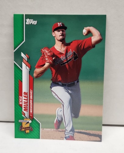 KYLE MULLER 2020 Topps Pro Debut GREEN ~ #'d /99 ~ BRAVES | eBay