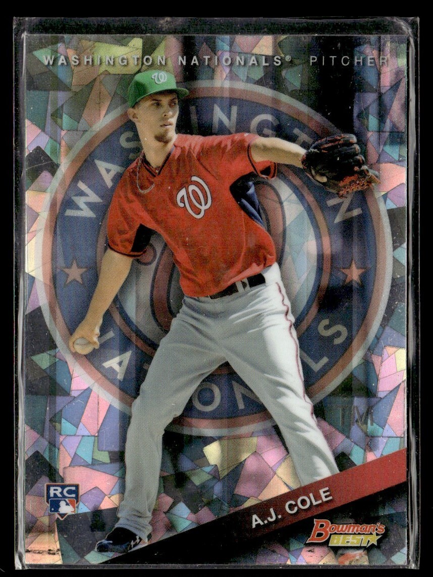 2015 Bowman's Best A.J. Cole Rookie Washington Nationals #80 | eBay
