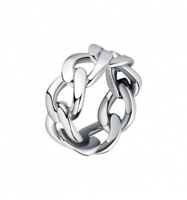 Ring Morellato Chains SATX26 Band Intertwined Steel Ring 21 23 35 Man ...