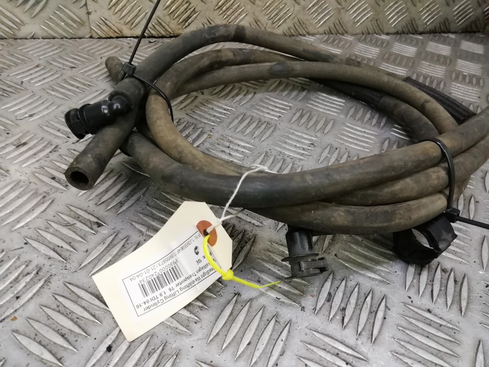 VW Transporter T5 Headlight Washilifting Lifting Cylinder Pipes ...