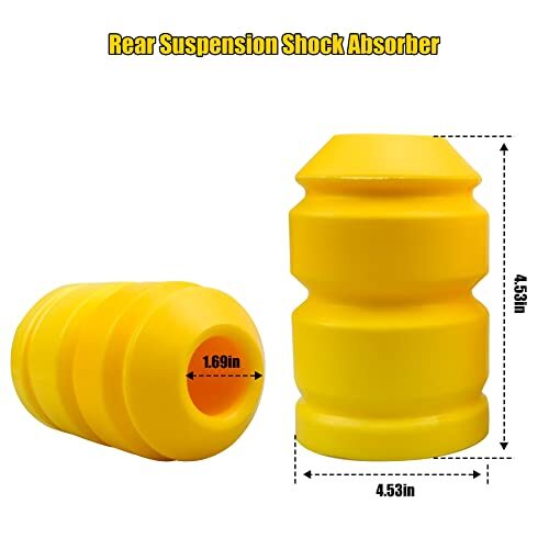 2PCS Rear Bump Stop Axle Bumpers Fit for Hummer H3 2006-2010 H3T 2009 ...