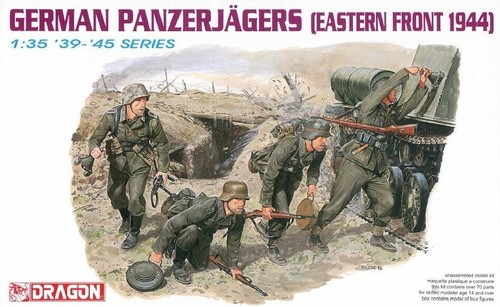 Dragon DN-6058 1/35 German Panzerjagers "Eastern Front 1944" | eBay ...