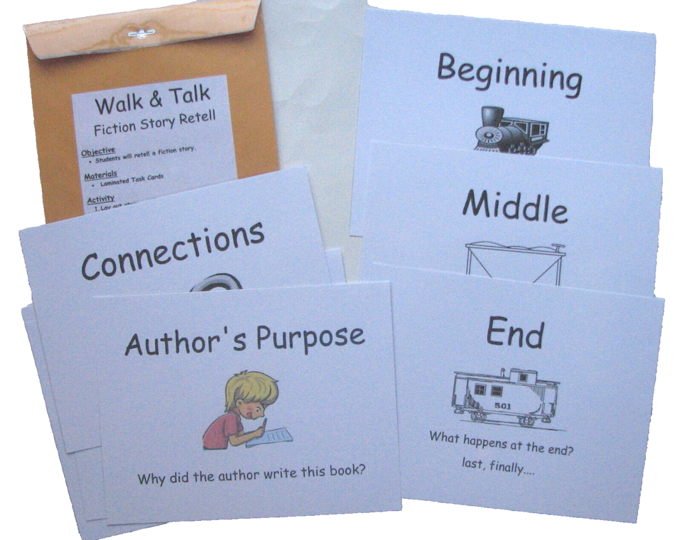 Teacher Made Literacy Center Learning Resource Game Fiction Story ...