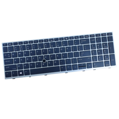 New for HP EliteBook 850 G5 G6 755 G5 keyboard US Backlit Sliver L14366 ...