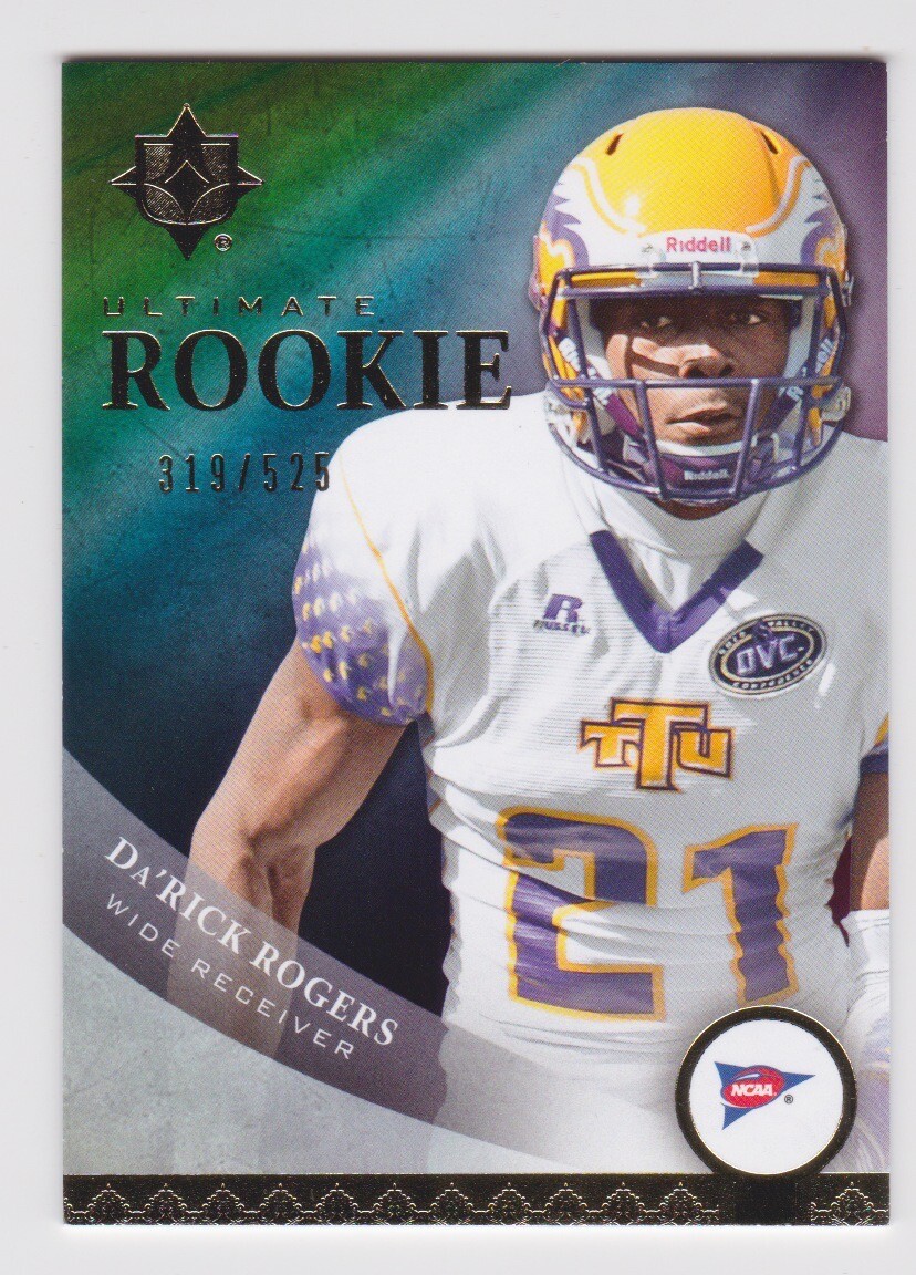 2013 Upper Deck Ultimate Rookie RC 319/525 Da'Rick Rogers #10 Tennessee ...