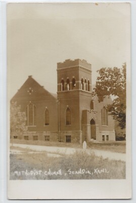 Methodist Church, Scandia, Kansas; Republic County history photo ...