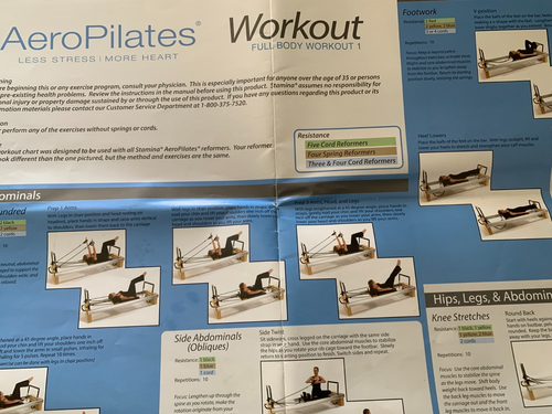 Aero Pilates reformer machine | eBay UK