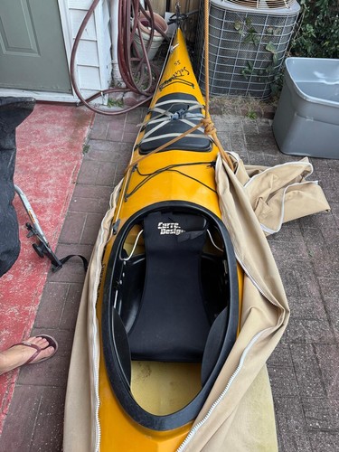 Sea Kayak by Current Designs, model Solstice SS, Fibreglass hull w ...