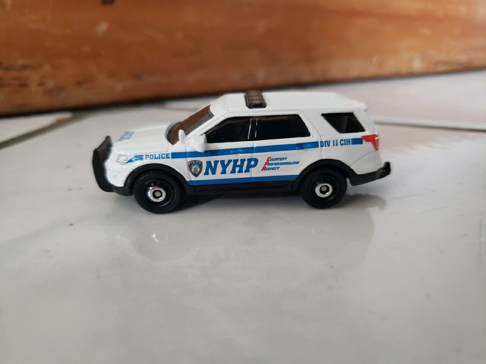 Custom Matchbox Ford Interceptor New York Hospital Police Car | eBay