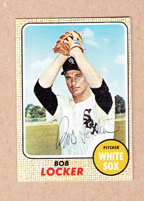 Bob Locker (DEC) signed 1968 Topps card #51-Chicago White Sox | eBay