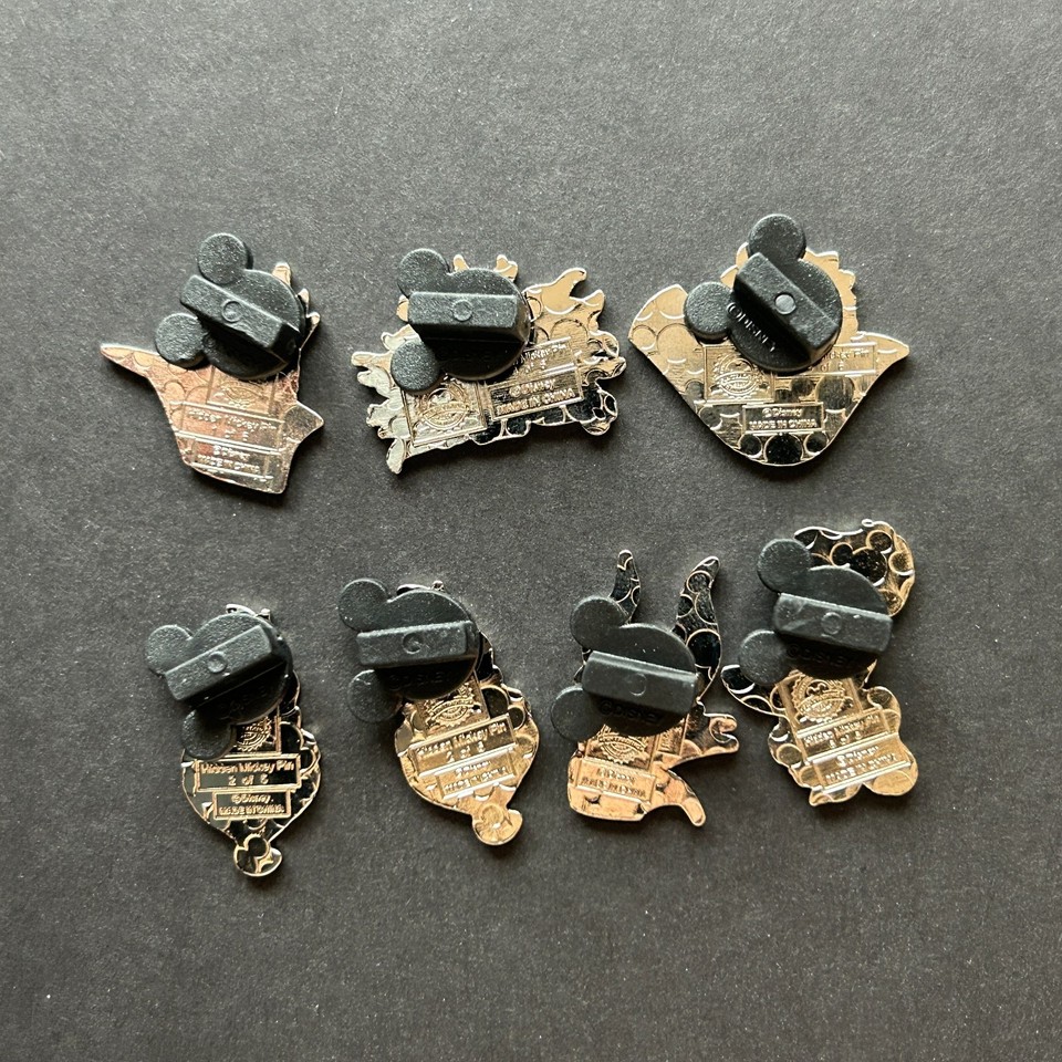 WDW - Disney Villains Set - Hidden Mickey 2019 - 7 PIN SET Disney Pin ...