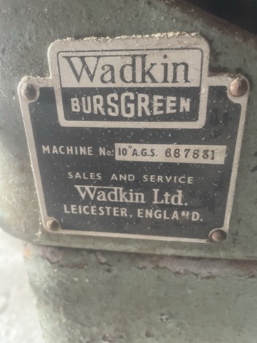 Table saw wadkin bursgreen | eBay UK