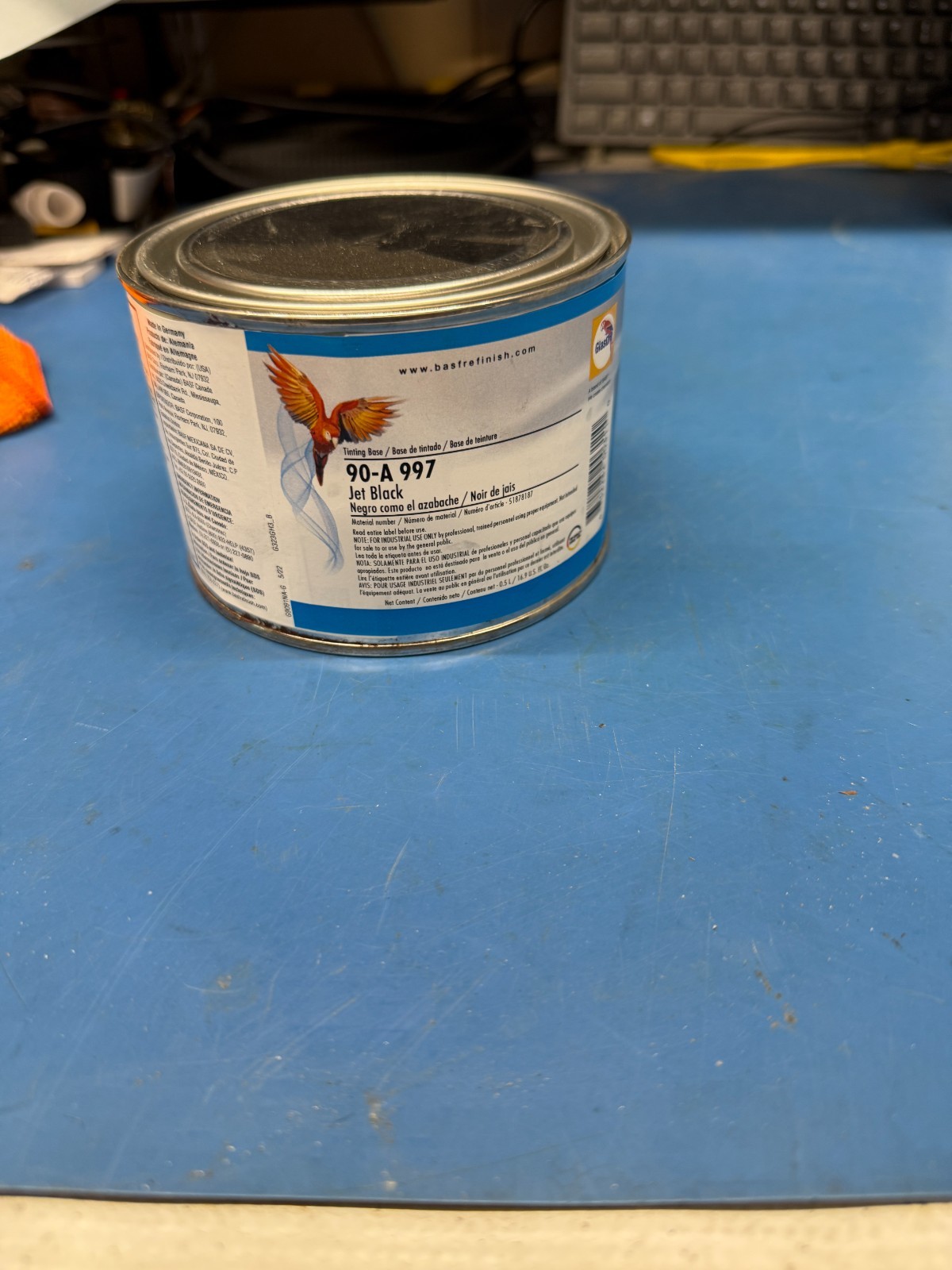 BASF Glasurit 90-A997 Jet Black .5L | eBay
