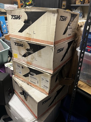 Four (4) Set: 19x8.5 TSW SEBRING SILVER W/ MIRROR CUT FACE Wheel 5x112 ...