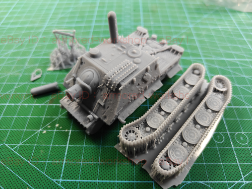 3D Printed 1/72 D Series Assault Tiger Tank Unpainted | eBay