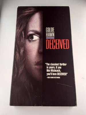Deceived (VHS) 1991 Goldie Hawn, John Heard, Damon Redfern TESTED ...