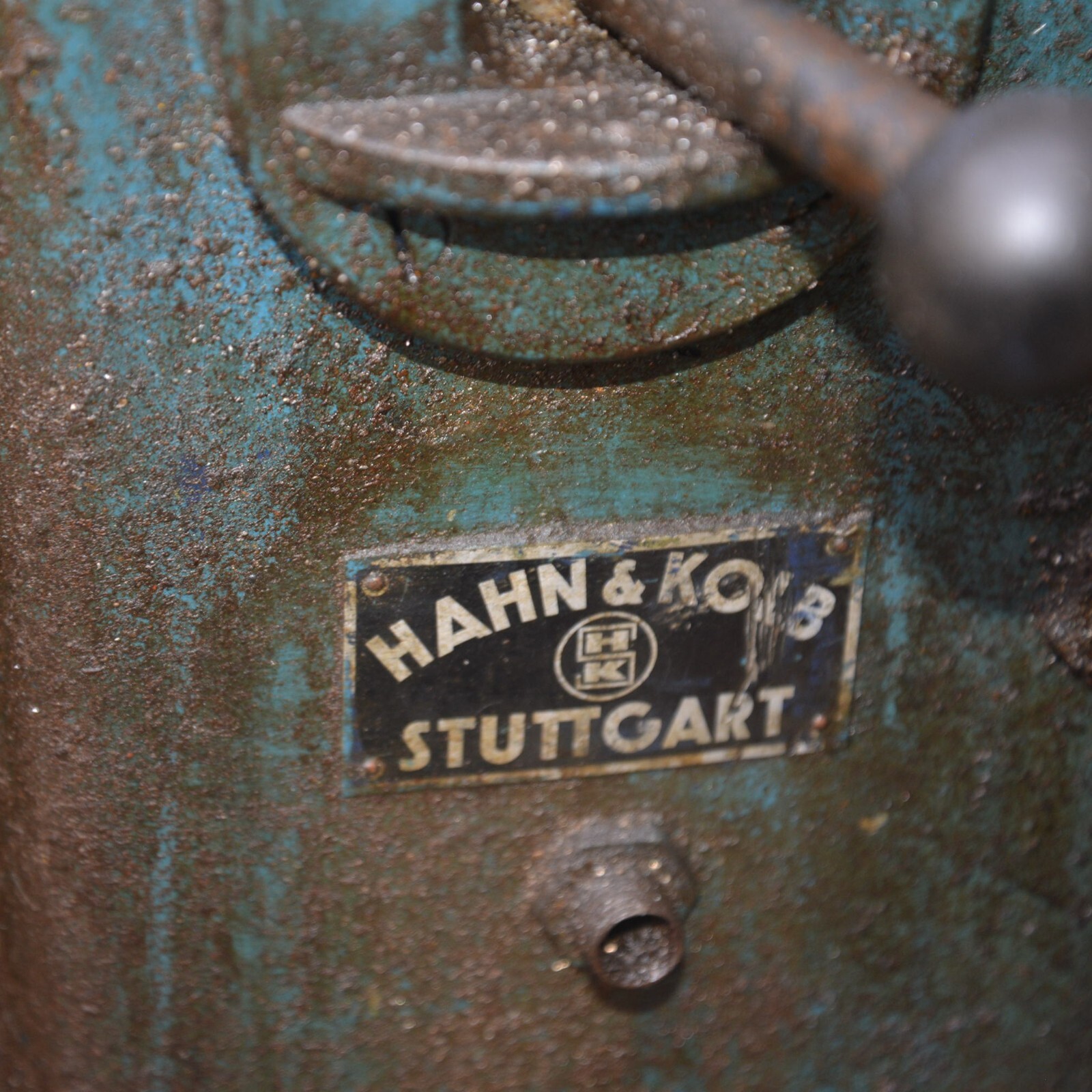 Hahn & Kolb Horizontal Mill Milling Machine with Pneumatic Feed Feeder ...