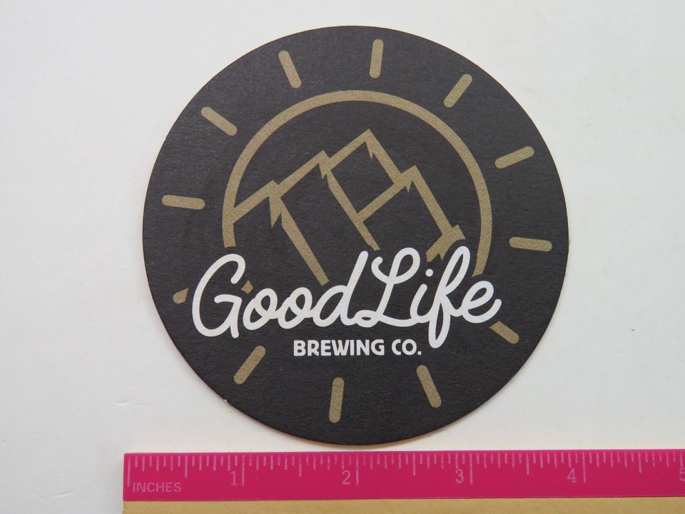Beer Bar Coaster ~ Award Winning GOODLIFE Brewing ~ Bend, OREGON | eBay