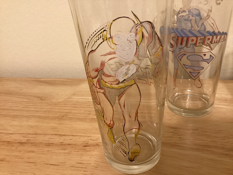 Pepsi Collector Series Of DC Comics Super Heroes 1978 HTF Vintage Set ...