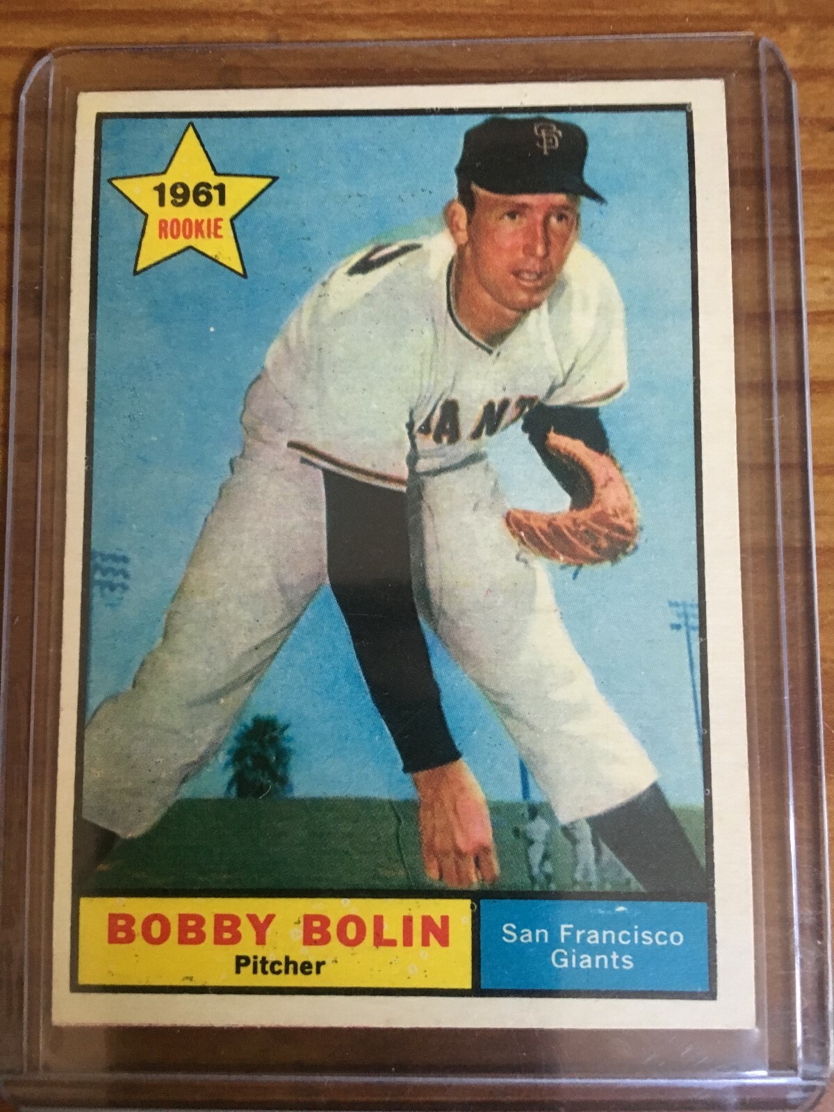1961 Topps Bobby Bolin RC NM | eBay