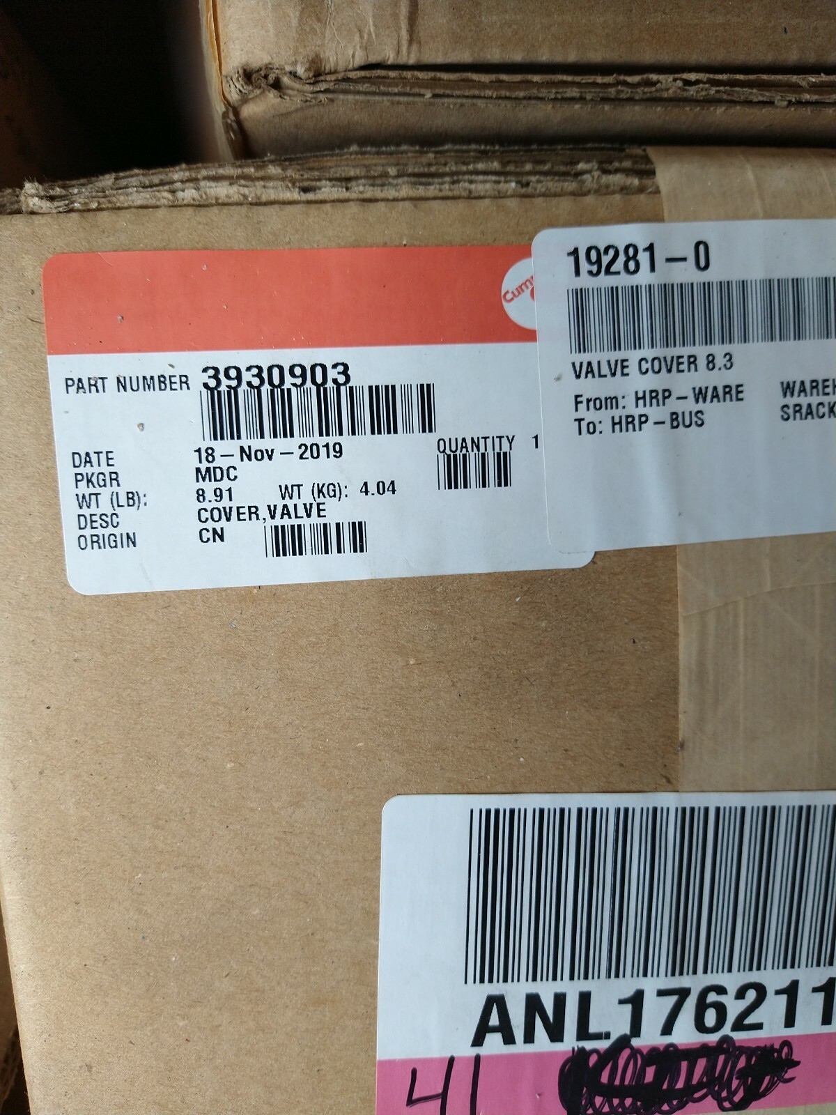 Cummins OEM Valve Cover 3930903 NOS for sale online | eBay