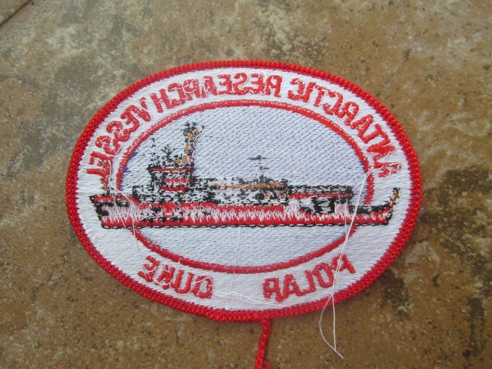 Unused U.S. USAP NSF Antarctic Research Vessel Polar Duke Patch B | eBay