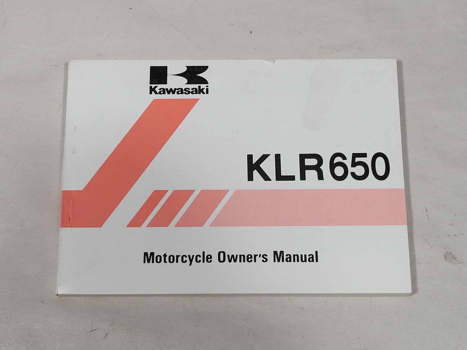 1988 Kawasaki KLR650 A2 Owner's Manual, KLR 650 | eBay