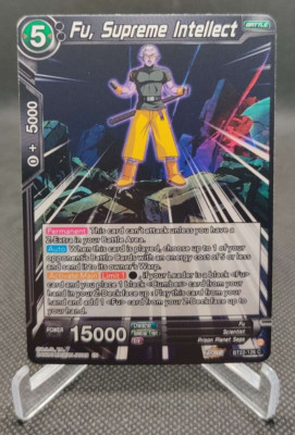Dragon Ball Super Card Game Fu, Supreme Intellect Critical Blow BT22 ...