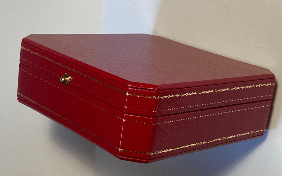 Authentic Cartier Jewelry box Case #c33 | eBay
