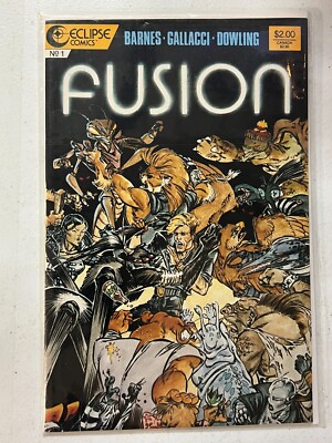 Fusion #1 January 1987 Eclipse Comics | Combined Shipping | eBay