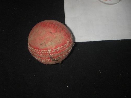 Collectable Old 4 piece Leather Cricket Ball 1 only Post@buyer cost or ...
